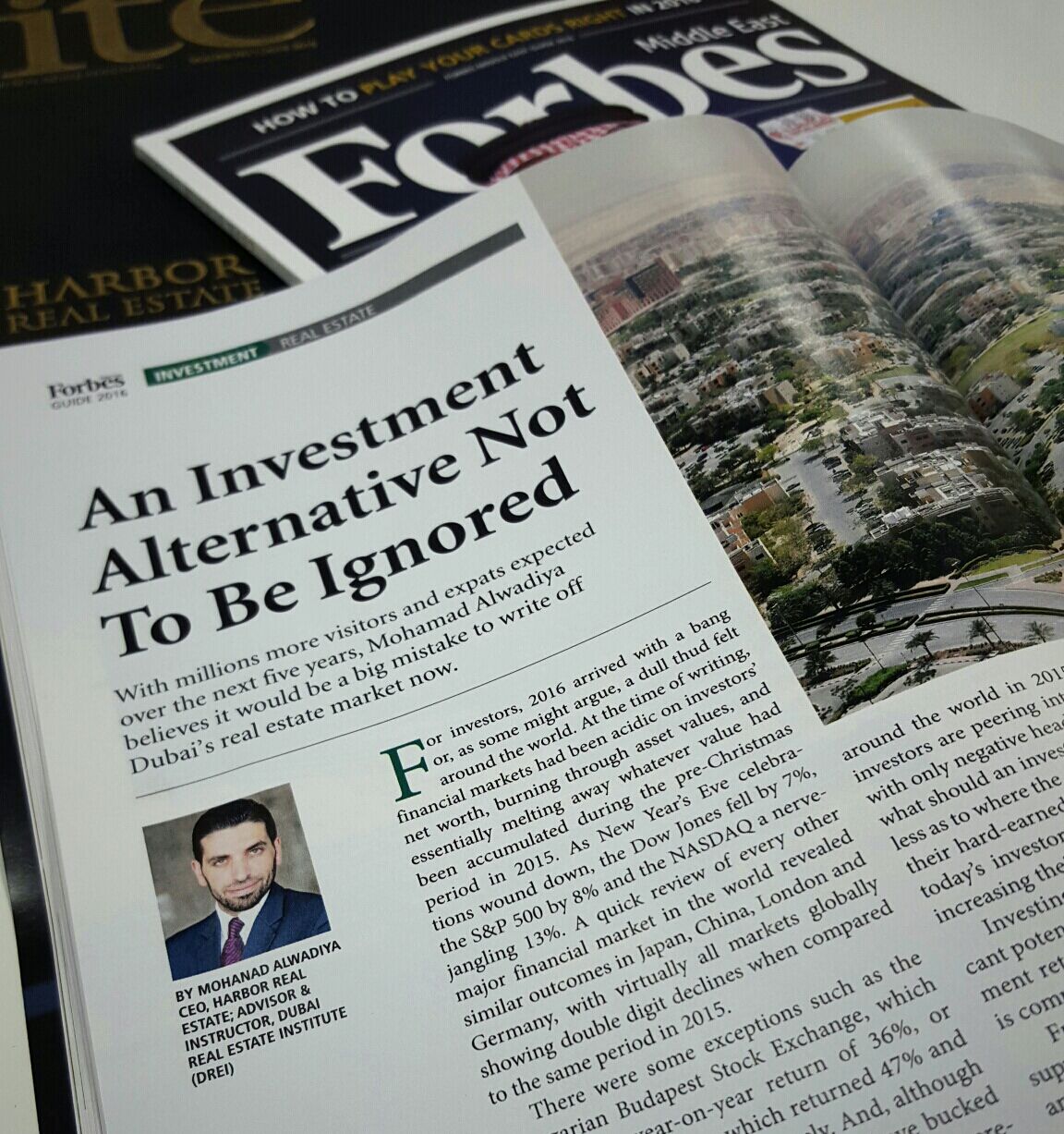 AN INVESTMENT ALTERNATIVE NOT TO BE IGNORED - Mohanad Alwadiya